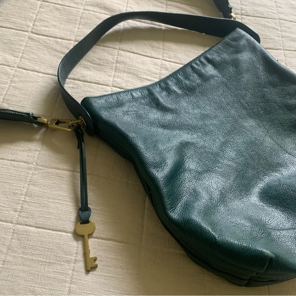 Fossil | Bags | Fossil Maya Leather Hobo Purse | Poshmark